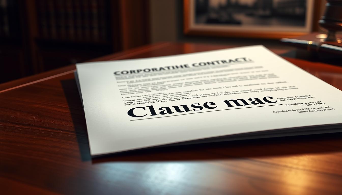 Clause mac : comprendre son rôle dans la vente d'entreprise